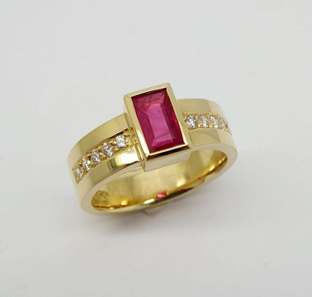 Ruby Dress Ring - Yvonne Ross